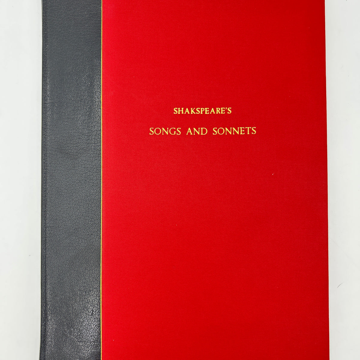 Shakespeares Songs and Sonnets – Moons Rare Books