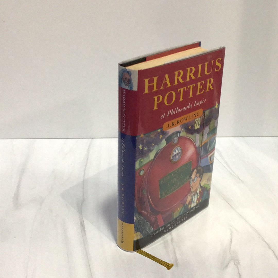 -Harry Potter and the Philosopher's Stone (Latin) First Edition ...