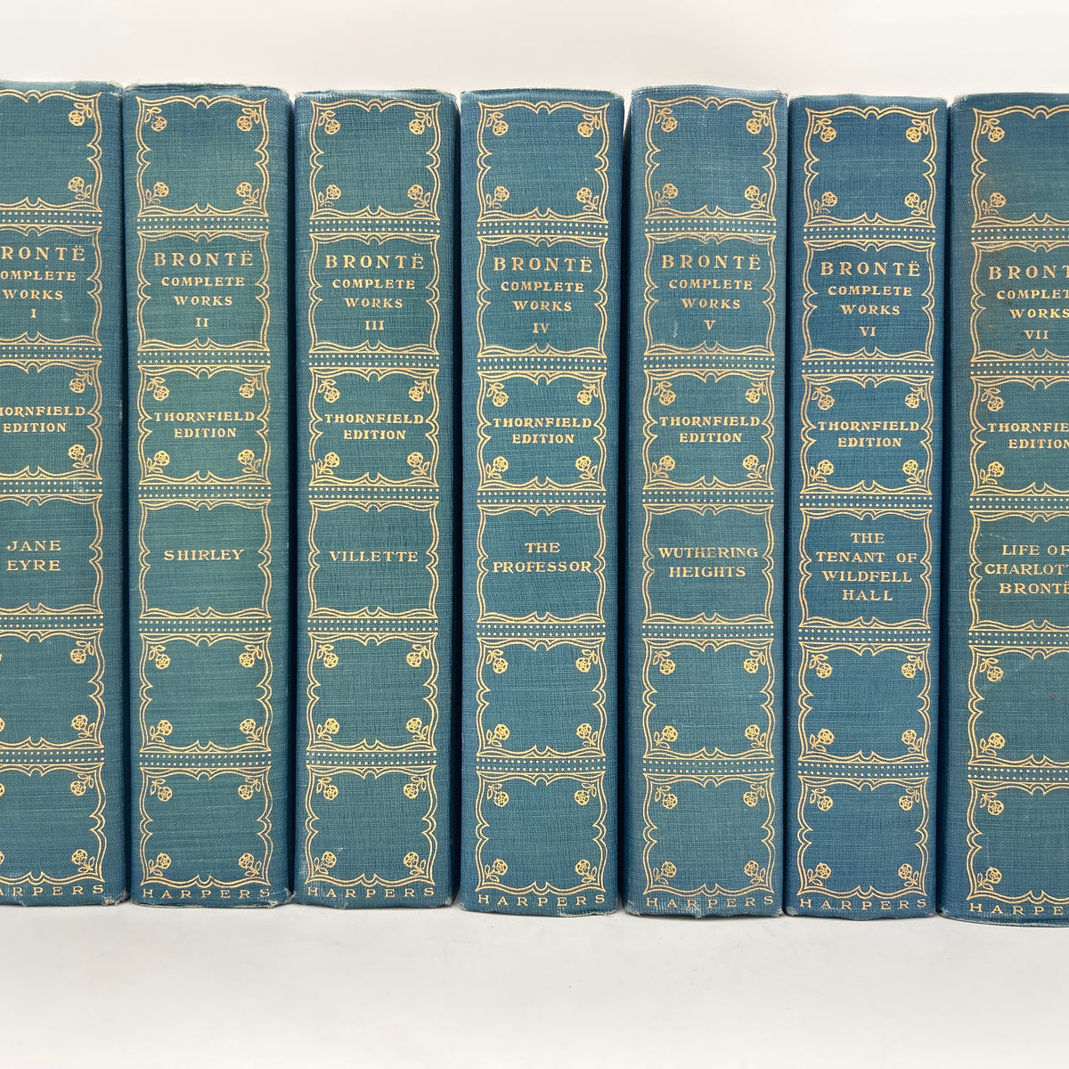 Bronte Complete Works 7 vol. set – Moons Rare Books