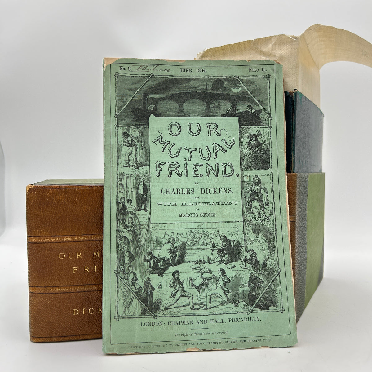 Our Mutual Friend Complete Set of 1864-1865 Pamphlets (19) – Moons Rare ...