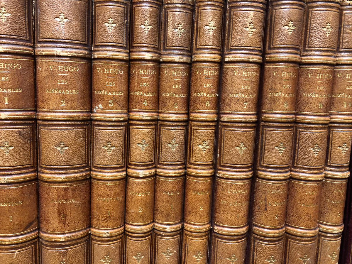 -Les Misérables ( 10 volume set )* – Moons Rare Books