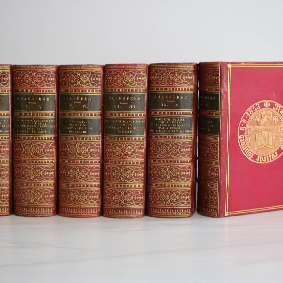 Shakespeare 12 vol set – Moons Rare Books