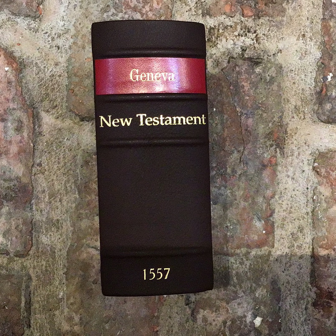 ^Pocket Size First Geneva Bible Replica – Moons Rare Books